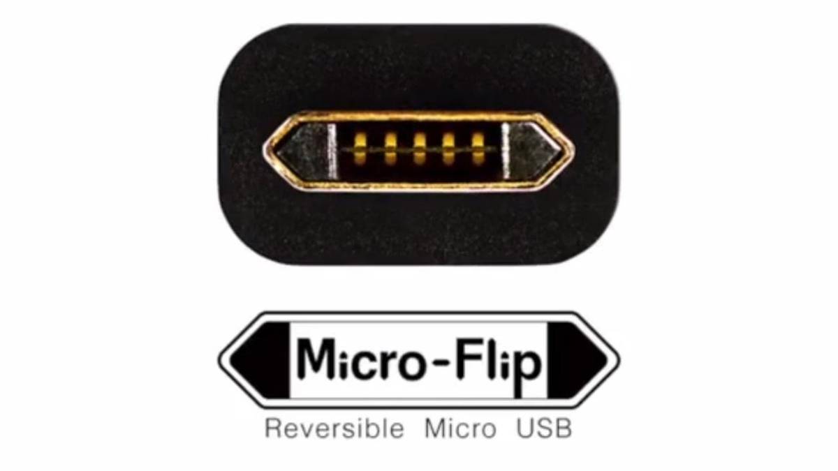 There’s a Kickstarter for a reversible Micro-USB Type B cable