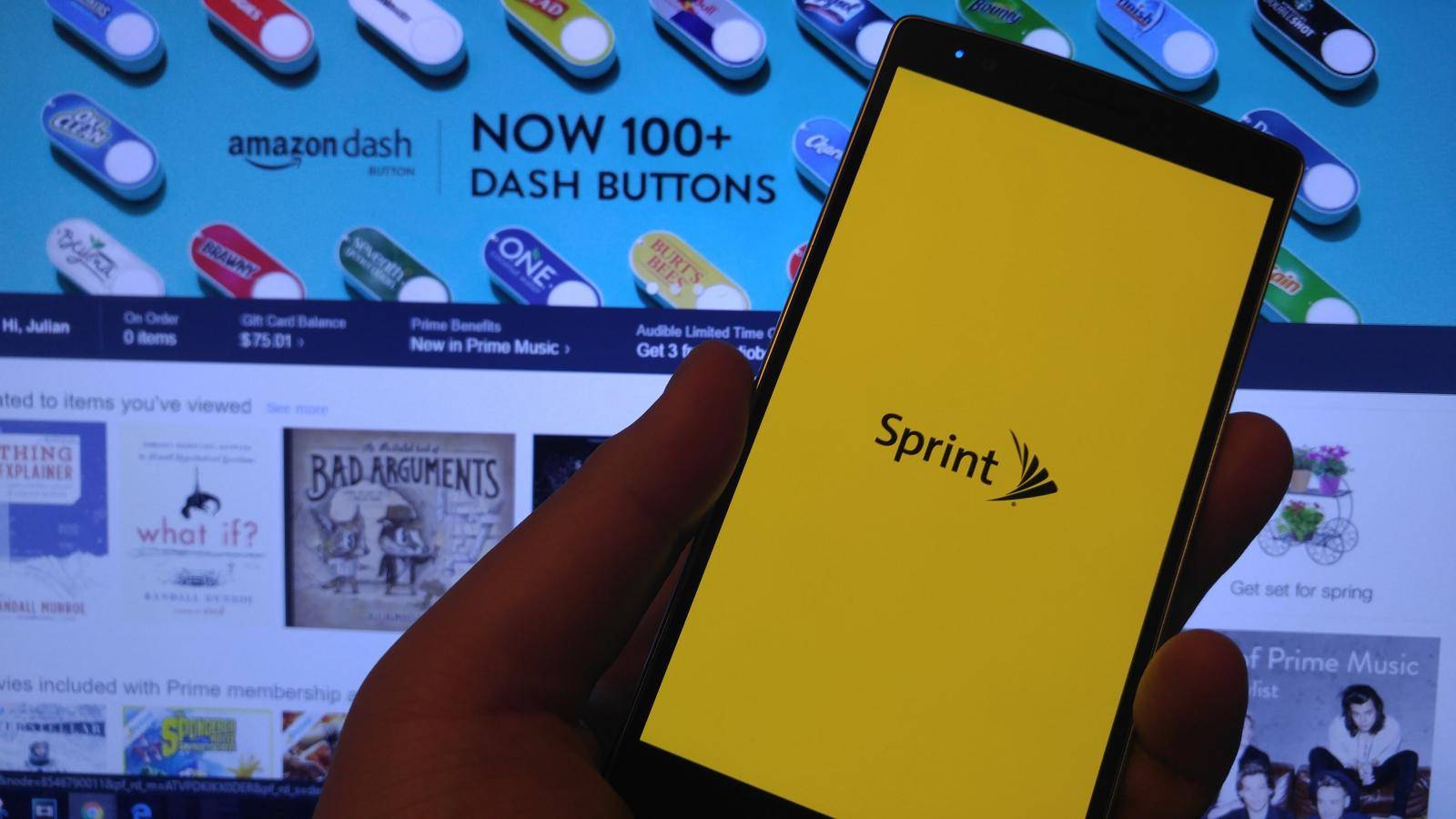 Boost offers more data, Sprint offers free Amazon Prime