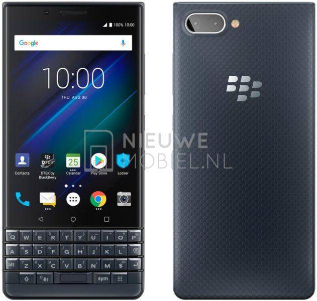 Check out the unannounced BlackBerry KEY2 LE in blue