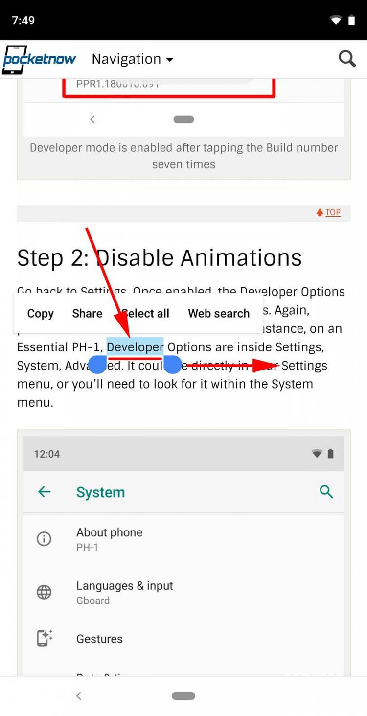 How to copy and paste on your phone