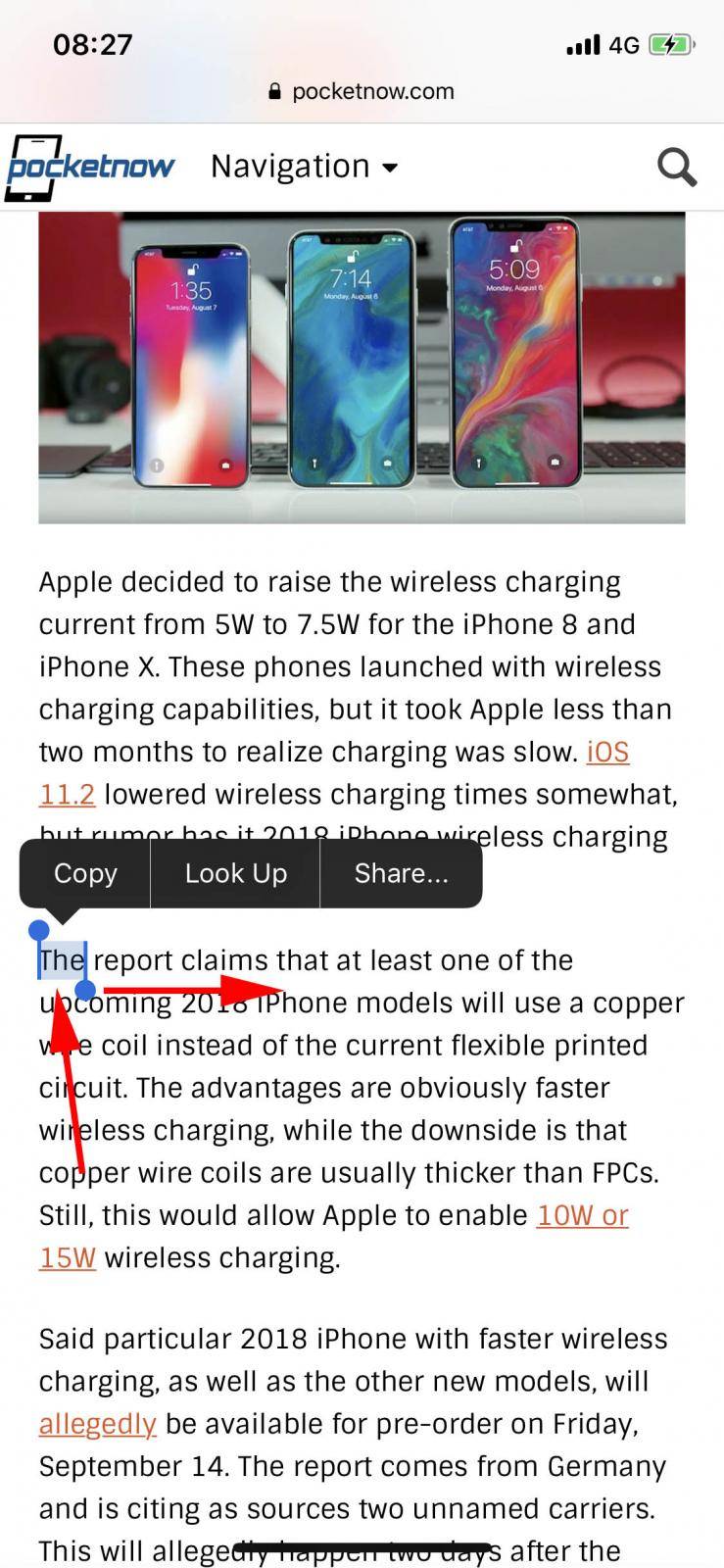 How to copy and paste on your phone