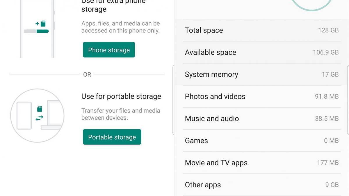 Samsung to enable adoptable storage in Android Pie update?