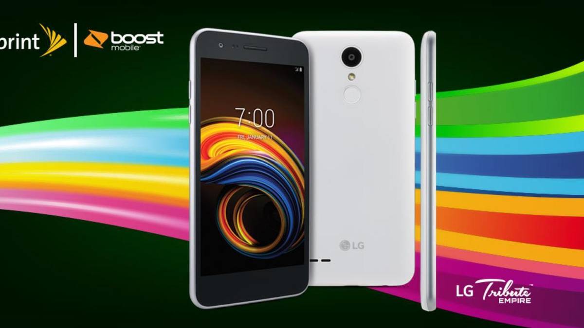 Boost Mobile and Sprint have all-new LG Tribute Empire for $10 through ...