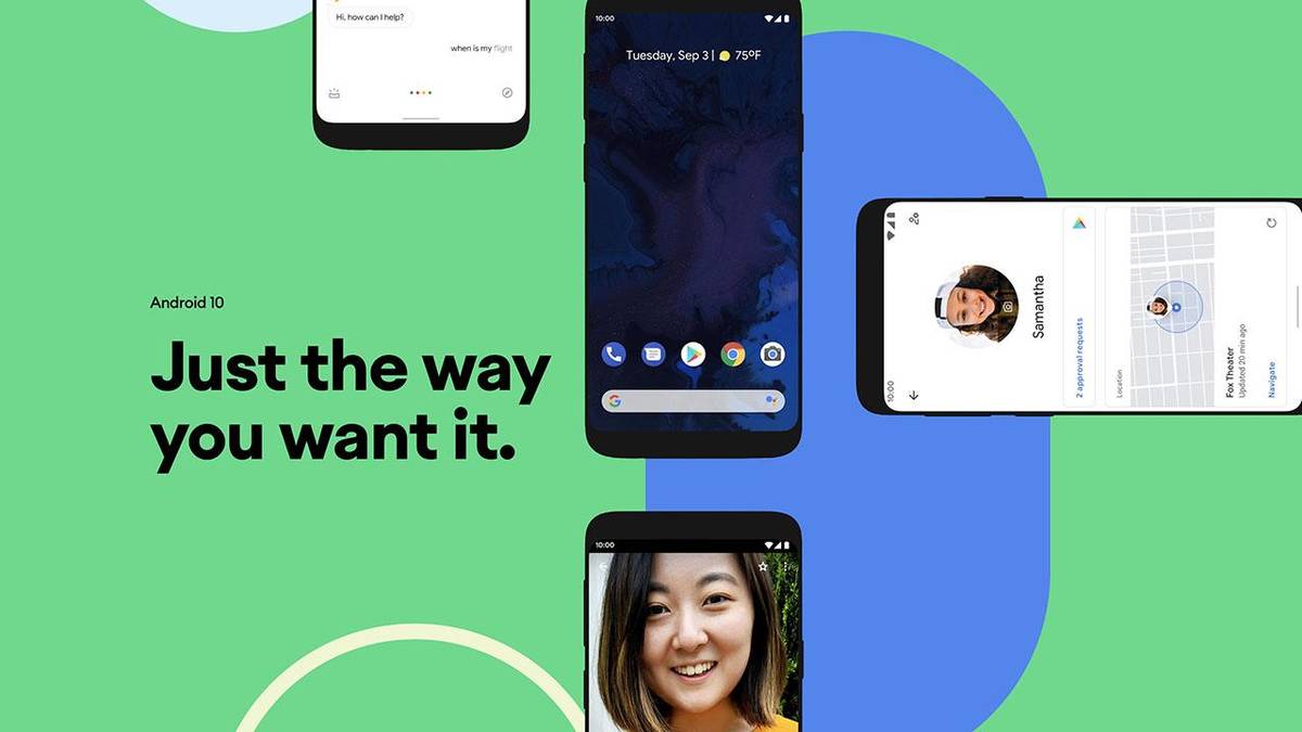 Google Android 10 official. You can start updating your Pixel phones