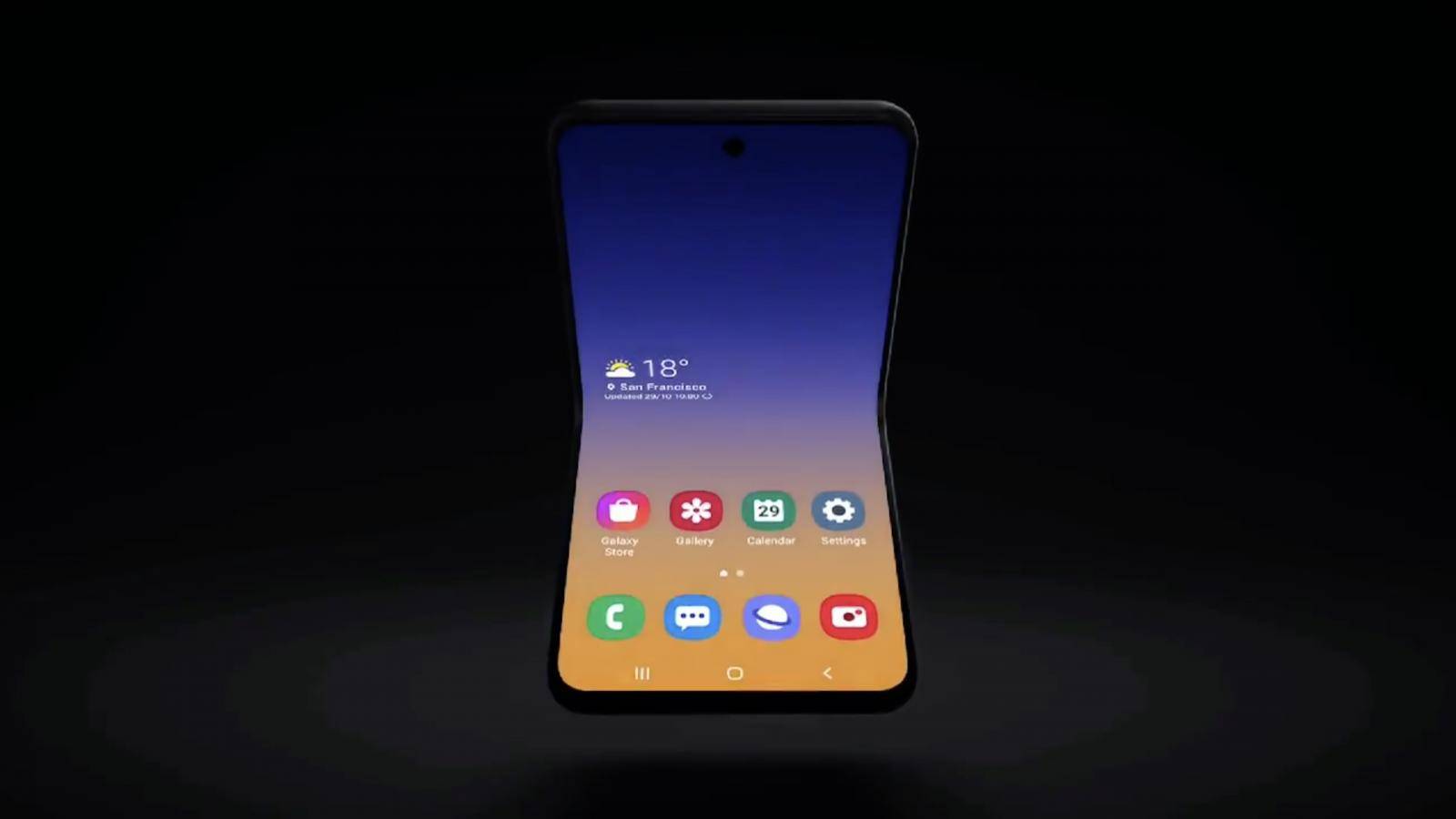 Samsung foldable clamshell smartphone confirmed by official teaser