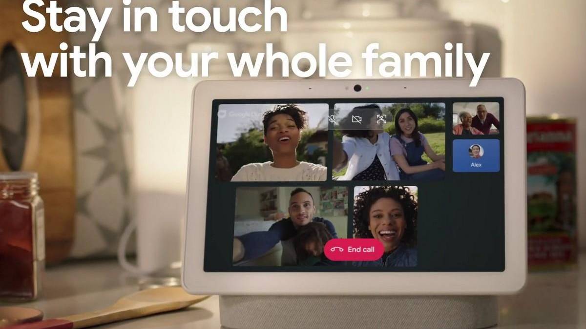 Nest Hub Max now supports group video calls on Google Meet and Duo