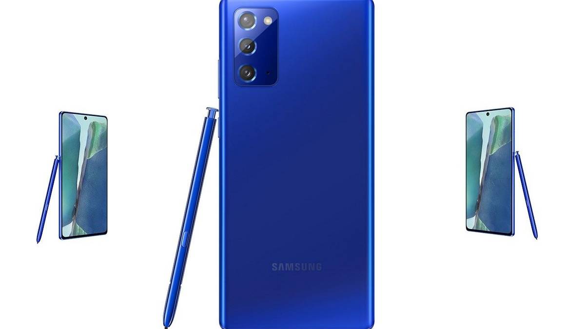 Samsung Galaxy Note20 gets a cool new Mystic Blue color option in India