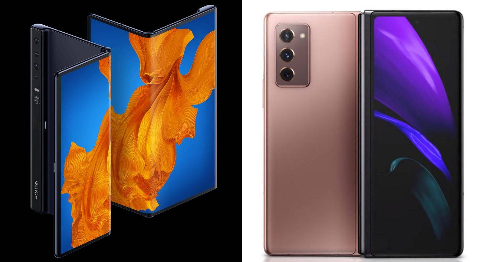 Samsung Galaxy Z Fold2 5G vs HUAWEI Mate Xs