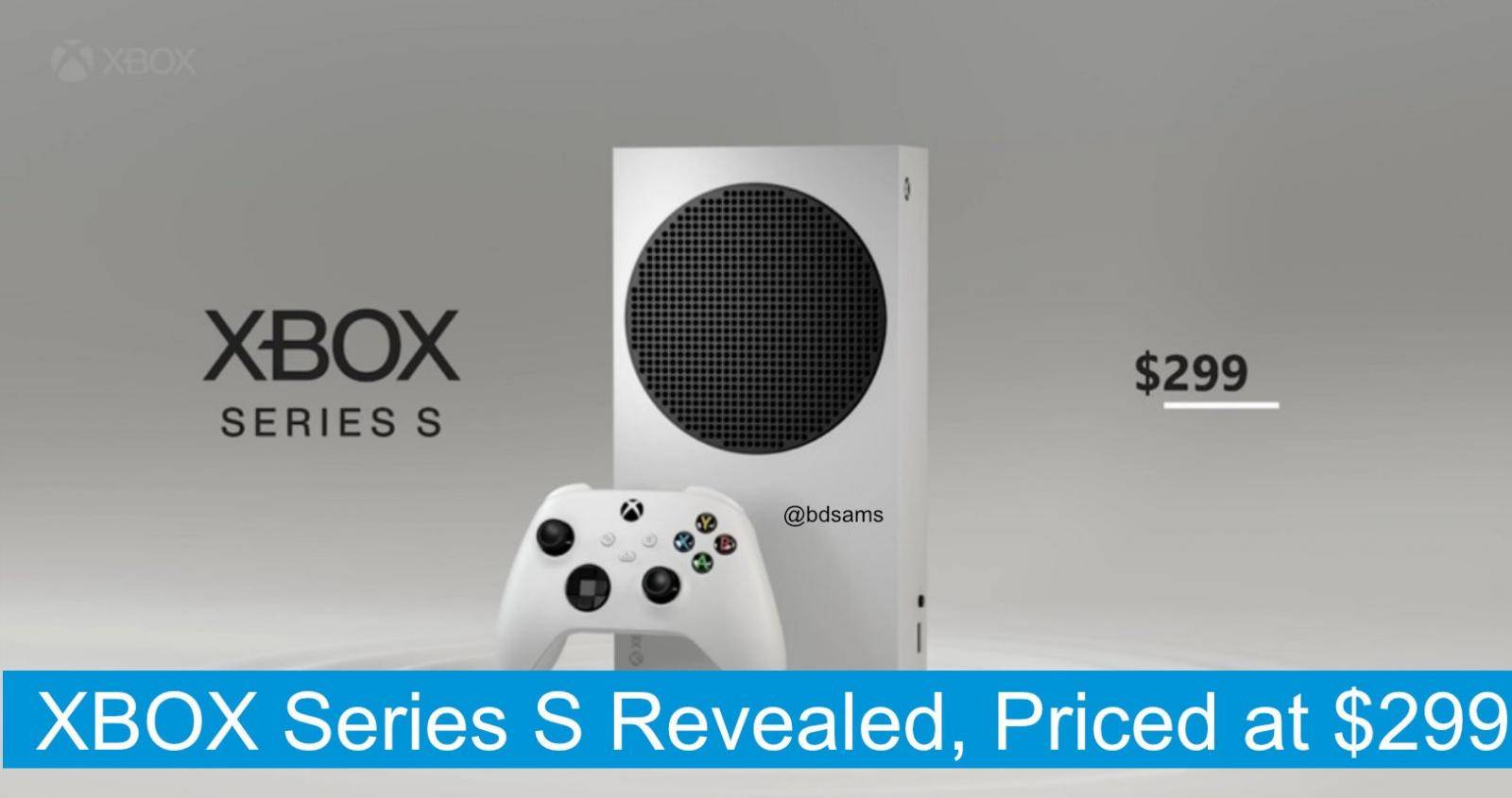 Here’s your first look at Microsoft’s cheaper Xbox Series S console