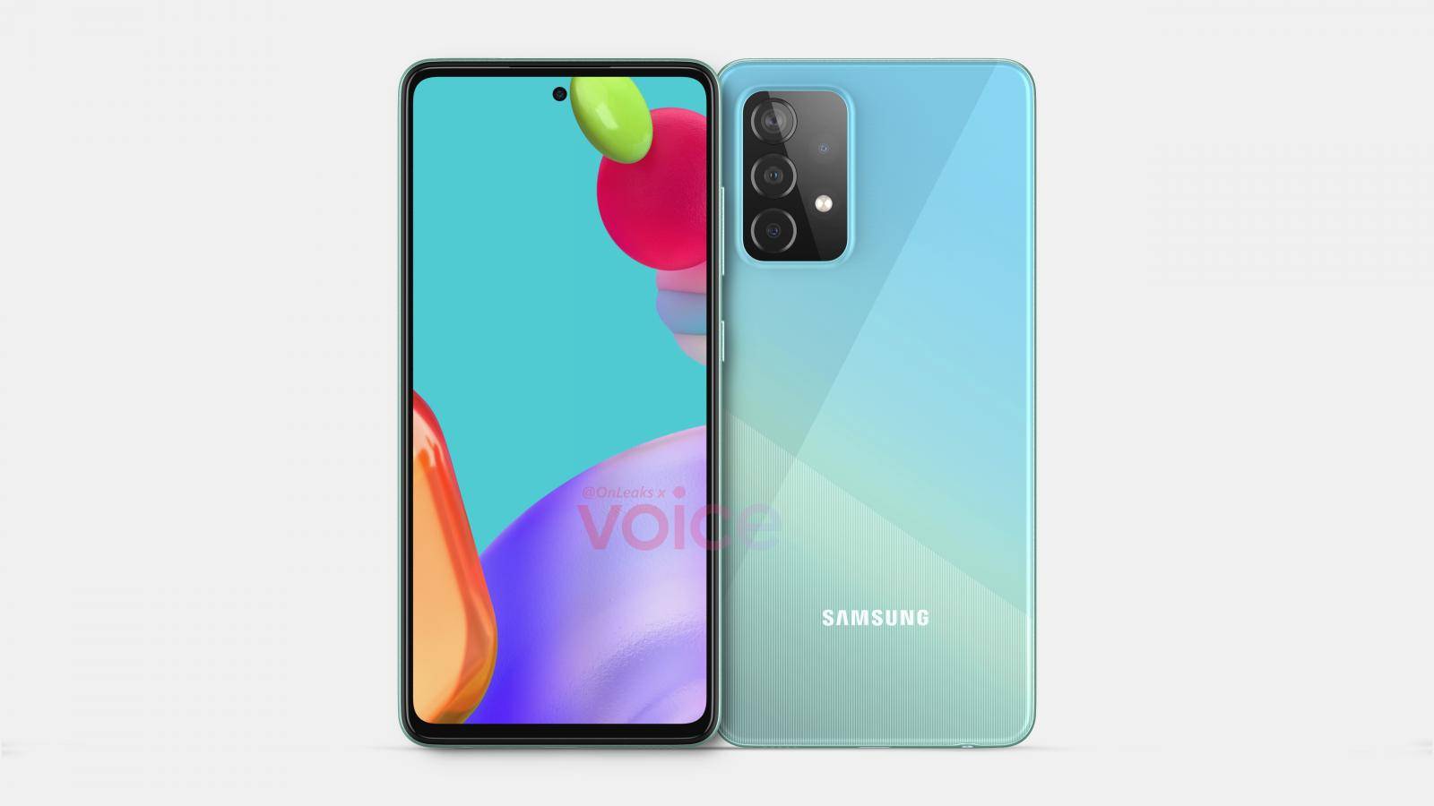 Samsung Galaxy A52 5G leaked renders show a familiar design