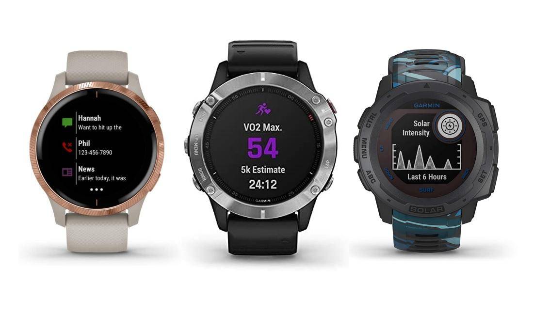 Garmin smart watches and other fitness trackers are on sale