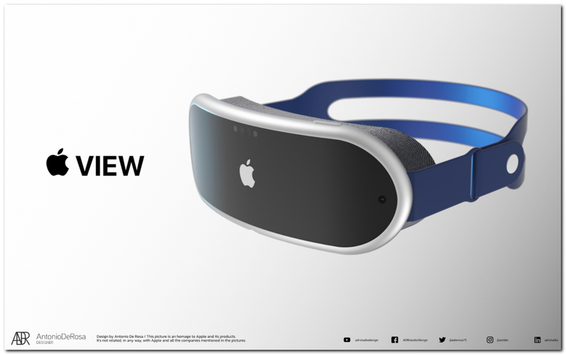 Apple’s upcoming Mixed Reality headset gets concept rendered. Hey ...