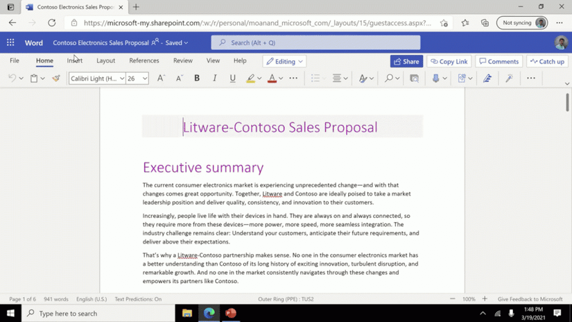 Microsoft’s new tool turns Word files into PowerPoint presentation using AI