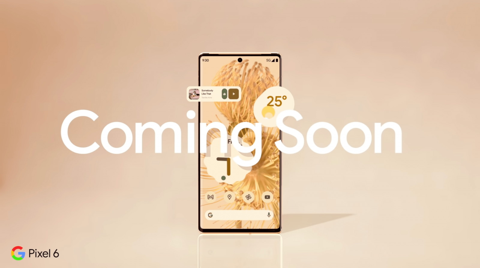 Google teases Pixel 6 even more, publishes an ad saying it is ‘coming soon’